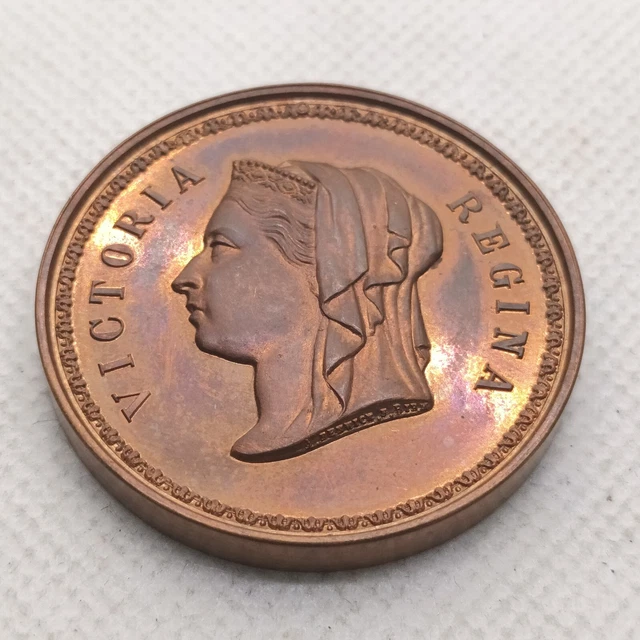 #69 VICTORIA VICTORIAN Shooting Medal Bronze British 40mm £39.00 ...