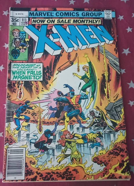 UNCANNY X-MEN # 113 (1978) bête magneto, âge du bronze Claremont Byrne ...