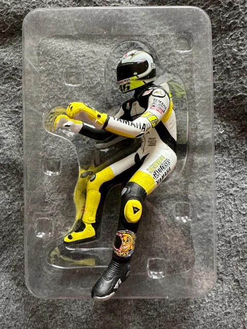 1/12 CUSTOM VALENTINO Rossi MotoGP Yamaha Figure Figurine nt Minichamps ...