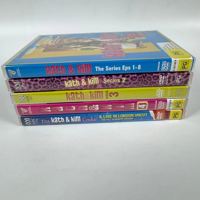 KATH & KIM : Complete Series 1 to 4 & Live in London (DVD 2007 10 discs) Reg 4 $37.75 - PicClick AU