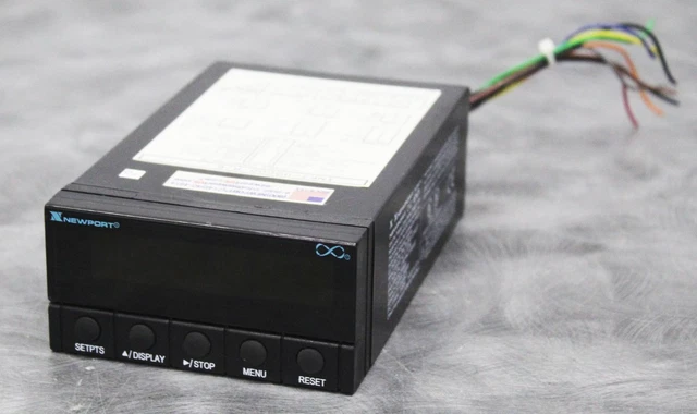 NEWPORT INFINITY INF7-00000-R/E Rate Meter Batch Controller Counter ...