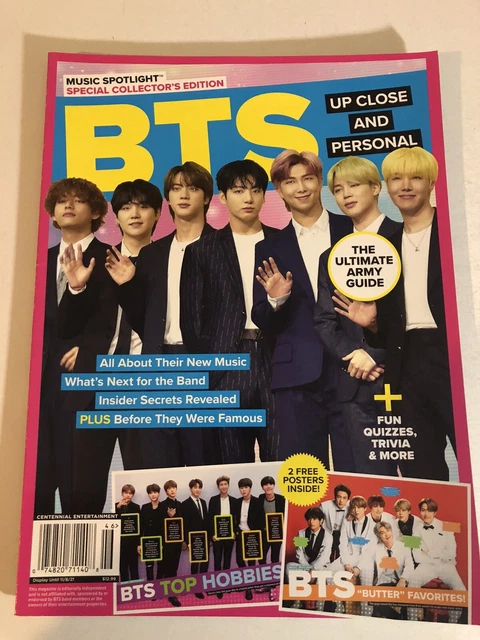 BTS MAGAZINE K-Pop Up Close And Personal £5.35 - PicClick UK