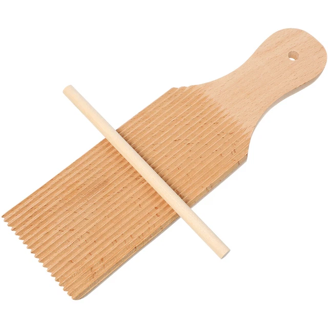 PASTA ROLLING BOARD Natural Gnocchi Boards Paddle Pasta Making Supplies ...