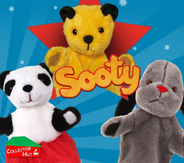 SOOTY HAND PUPPETS Soo Sweep Official Release £12.99 - PicClick UK