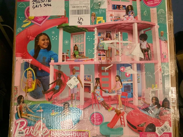 Mattel Barbie Dreamhouse Dollhouse Playset Gnh53 £10000 Picclick Uk