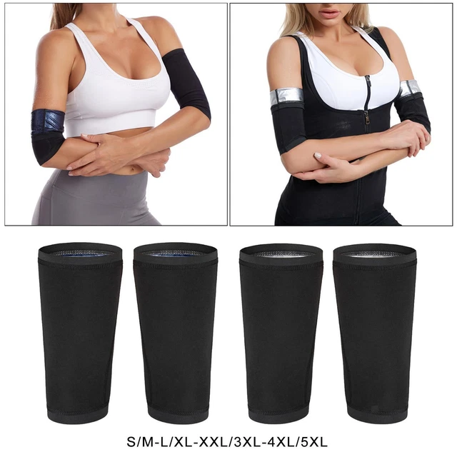 SAUNA UPPER ARM Trimmer Sweat Reduce Cellulite Arm Shaper Bands for ...