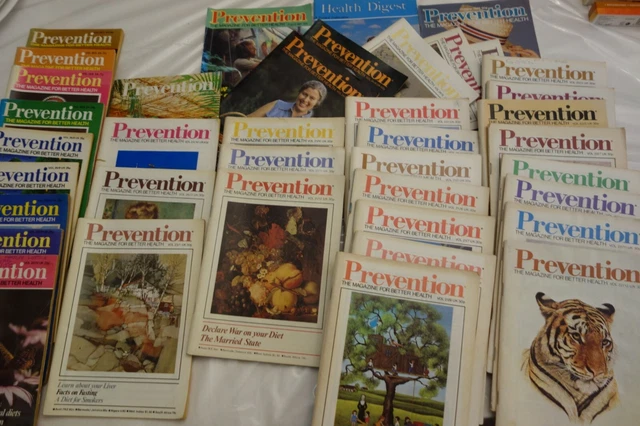 VINTAGE PREVENTION THE Magazine for Better Health1977/1978/1979/1980 ...