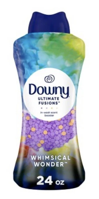 DOWNY ULTIMATE FUSIONS In-Wash Scent Booster Dual Action Scent Release ...
