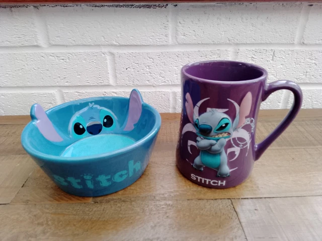 LILO & STITCH RARE MUG Disney Store Exclusive Stitch Large 3D Angry ...