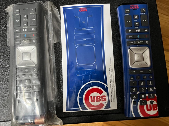 NEW COMCAST/XFINITY SKIN/STICKER FOR X1 XR11 VOICE REMOTE-Chicago Cubs ...