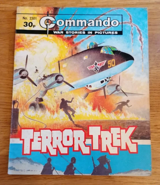 COMIC - CLASSIC Commando War Comic Issue No #2301 Terror Trek £2.50 ...