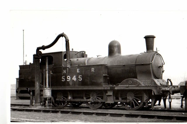 RAIL PHOTO LNER GCR 062t N5 5945 Neasden shed London £2.39 - PicClick UK