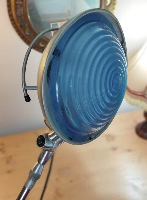 FERDINAND SOLERE PARIS ANCIENNE LAMPE D'ATELIER TÉLESCOPIQUE SOL'R Années 1950's EUR 25,00 ...