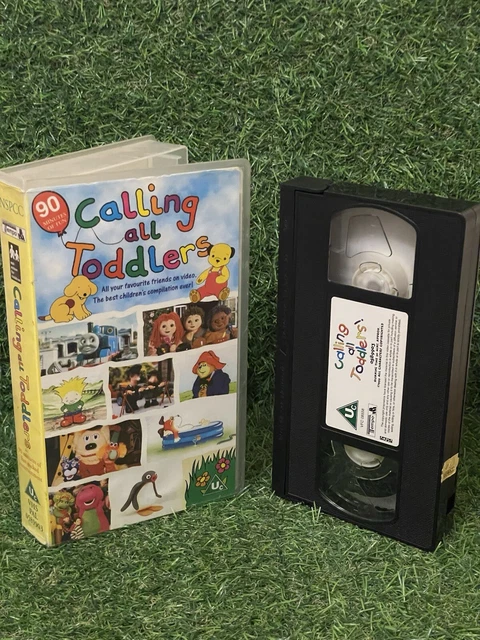 CALLING ALL TODDLERS VHS Compilation 1999- Tots Tv Spot Pingu Kipper ...