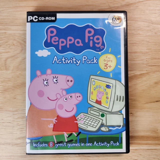 PEPPA PIG ACTIVITY Pack PC Game CD ROM Computer Children Learning ...