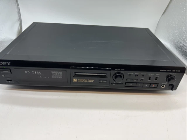 SONY MDS-JE500 MINIDISC Player / Recorder Hi-Fi for spare Repair WONT ...