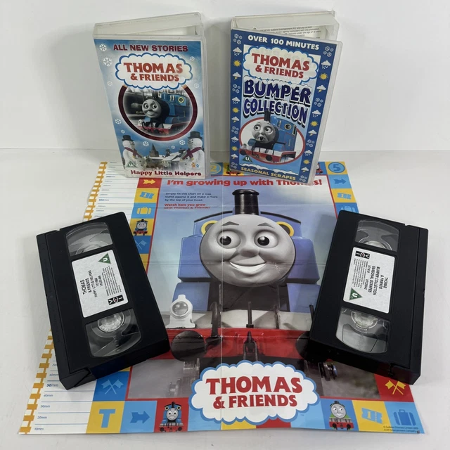 THOMAS TANK ENGINE & Friends VHS Bumper Collection Seasonal Happy ...