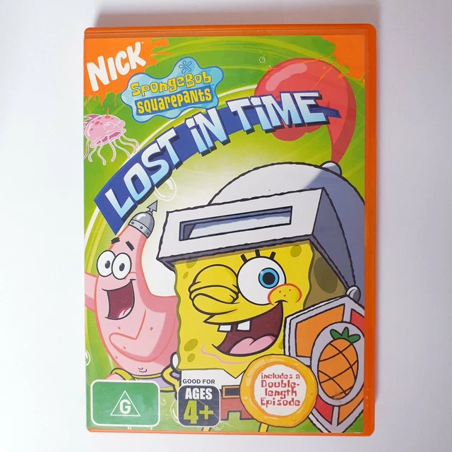 SPONGEBOB SQUAREPANTS LOST In Time DVD Free Postage Region 4 AUS $5.97 ...