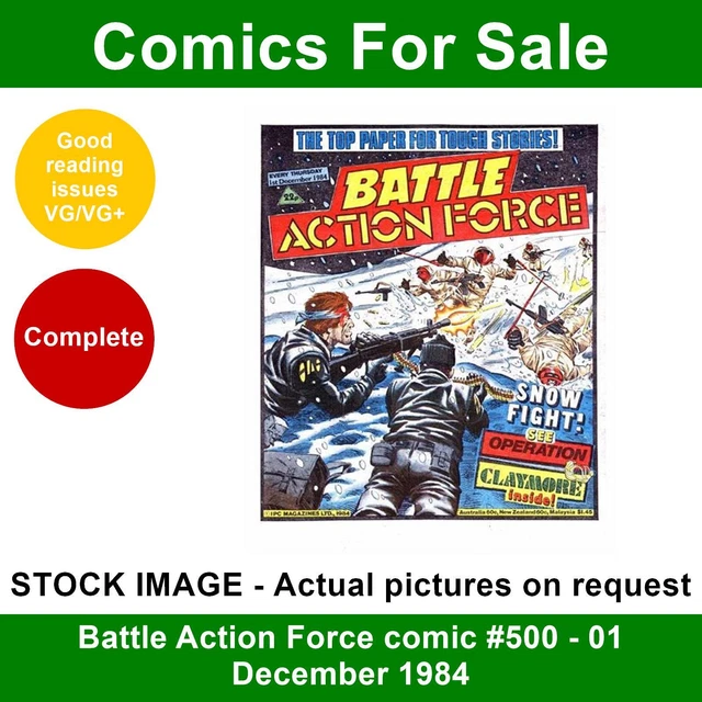 BATTLE ACTION FORCE comic #500 - 01 December 1984 - VG/VG+ EUR 4,60 ...