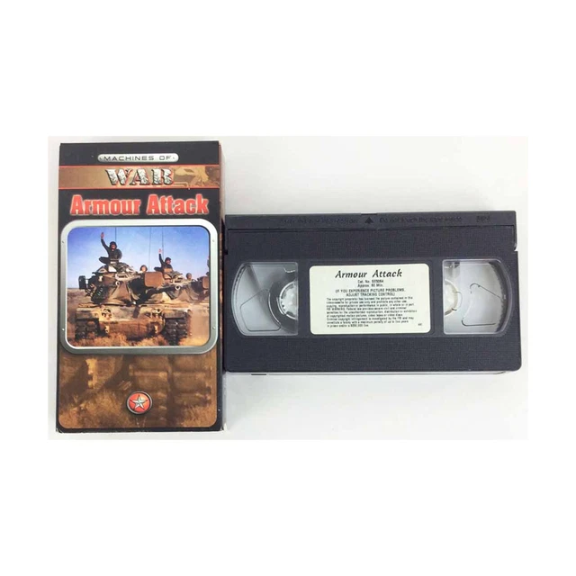 SIMITAR VHS MACHINES of War - Armour Attack VHS NM £4.77 - PicClick UK