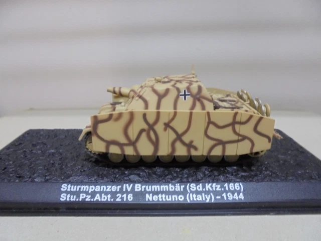 SD.KFZ.166 STURMPANZER IV BRUMMBAR 1944 GERMANY WW2 1:72 ALTAYA IXO EUR ...