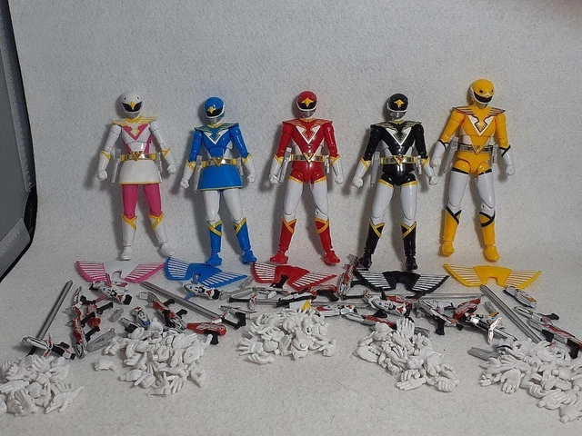 POWER RANGERS SHODO SUPER Chojin Sentai Jetman Figure set Full 218 £134 ...