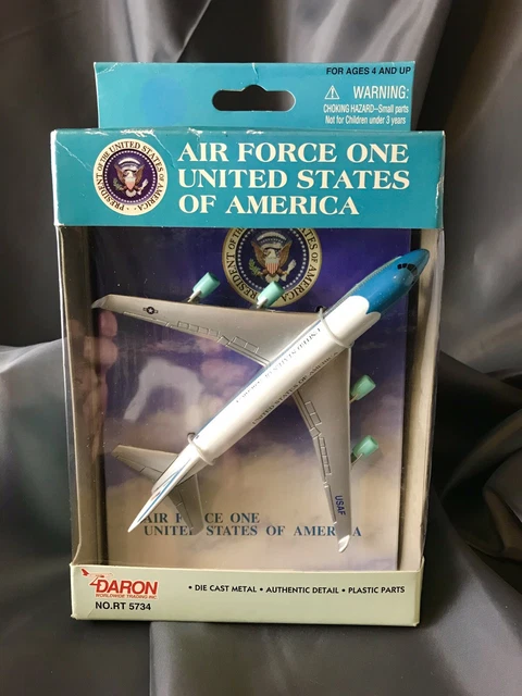 AVION DE COLLECTION simple moulé sous pression Daron Air Force One USA ...