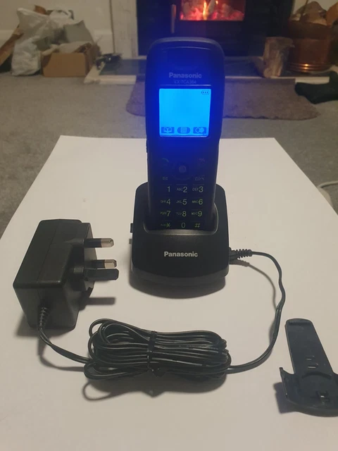 PANASONIC KX-TCA364 DECT Phone with Charger and Belt Clip £39.00 ...
