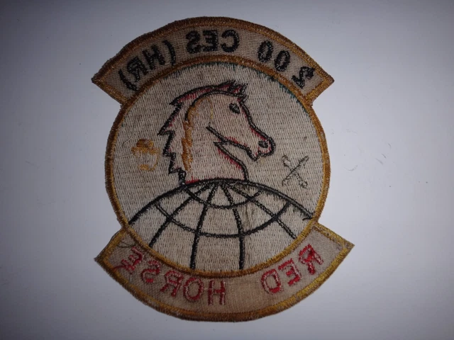 VIETNAM GUERRE PATCH USAF 200th Civil Engineer Escadron ( Lourd ...