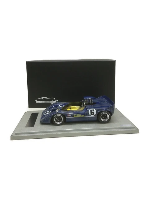 TECNOMODEL 1/18 MCLAREN M6B Kannam # 6 1968 Bridgehampton GP Winner Blue Used EUR 485,80 ...
