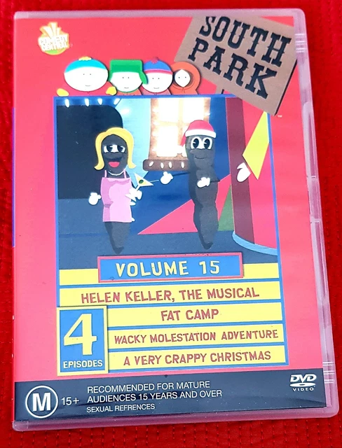 SOUTH PARK VOLUME 15 DVD Region free 4 episodes Helen Keller $0.99 ...