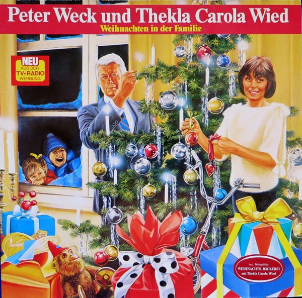 PETER WECK UND Thekla Carola Wied - Weihnachten In Der Familie (LP, Gat ...