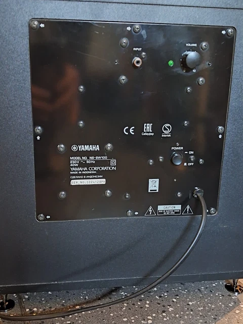 YAMAHA NS-SW100 SUBWOOFER Serviced Excellent Condition. £119.99 ...