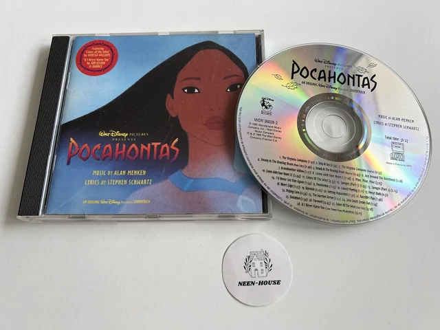 POCAHONTAS - WALT Disney Records Soundtrack - 1 CD - 1995 - 28 titres ...