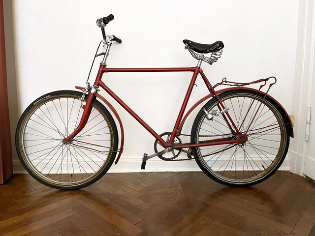 DDR FAHRRAD ROT Oldtimer Retro Herrenrad EUR 35,00 - PicClick DE