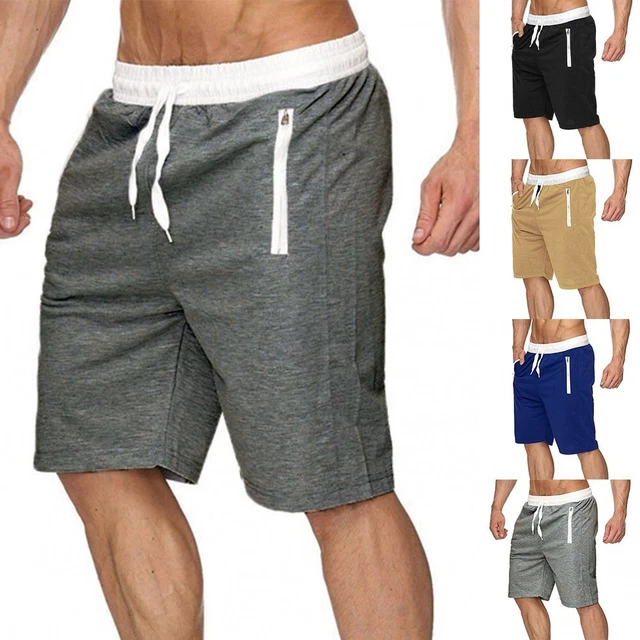 PANTALONCINI SPORTIVI BLU da uomo perfetti per bodybuilding e fitness ...