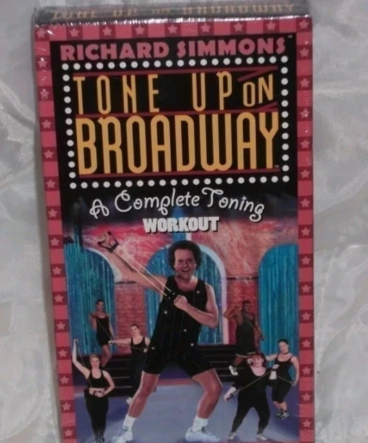 RICHARD SIMMONS TONE Up On Broadway VHS Video Tape Exercise Workout ...