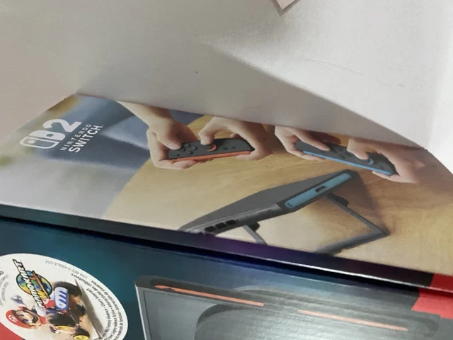 EMPTY BOX NINTENDO Switch 2 Mario Kart World Usa Sticker Version W Used ...