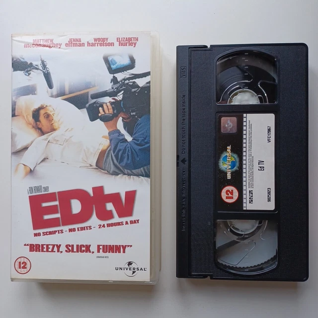 ED TV VHS Video Tape Matthew McConaughey Woody Harrelson Elizabeth ...