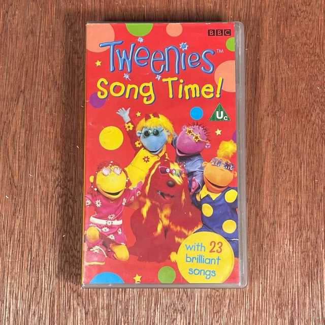 VHS TAPES VIDEO Cassette Tweenies Song Time U Children's 23 brilliant ...