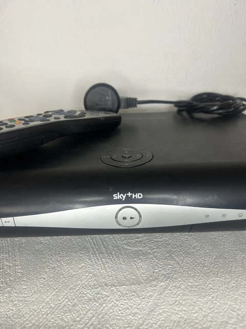 SKY+ HD Digital Box - Black With Remote And Power Lead £19.99 - PicClick UK