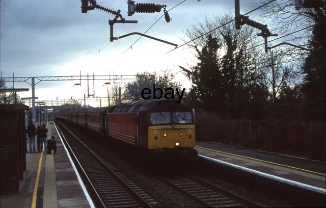 35MM RAILWAY SLIDE - Diesel Electric Loco Class 47. 47805 @ Acton ...
