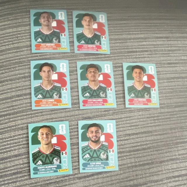 PANINI FIFA WORLD Cup 2026 Mexico Stickers Lot. 4, 5, 6, 8, 14, 18 and ...