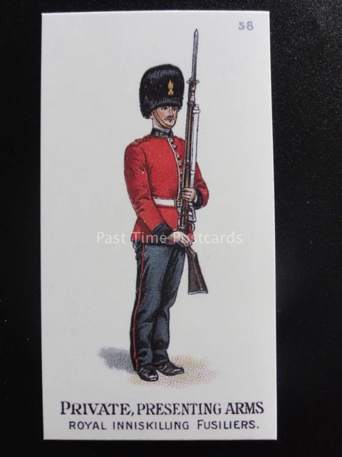 58 PRESENTING ARMS INNISKILLING FS Types of the British Army REPRO ...