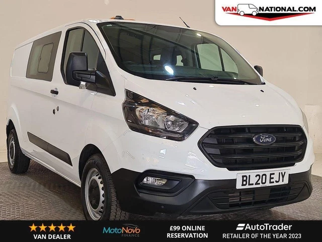FORD TRANSIT CUSTOM 2.0 320 Leader Dciv Ecoblue 130 Bhp Lwb Diesel £ ...
