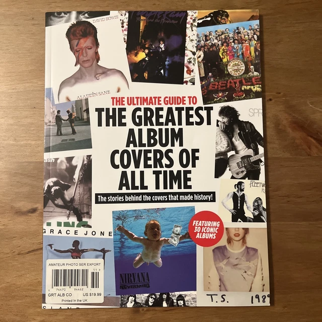 GREATEST ALBUM COVERS Of All Time Magazine 2025 Nirvana Beatles Taylor ...