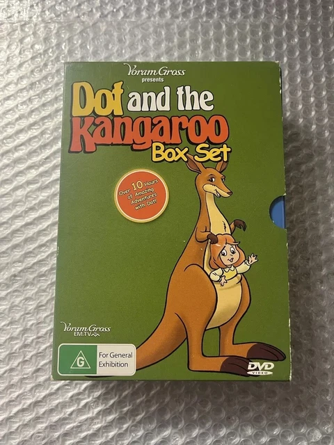 DOT AND THE Kangaroo DVD Box Set Rare Kids Cartoon Region 4 Australian ...
