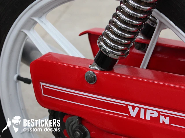 RESTAURO GARELLI VIP 4 de luxe : kit completo ADESIVI prespaziati mopar ...