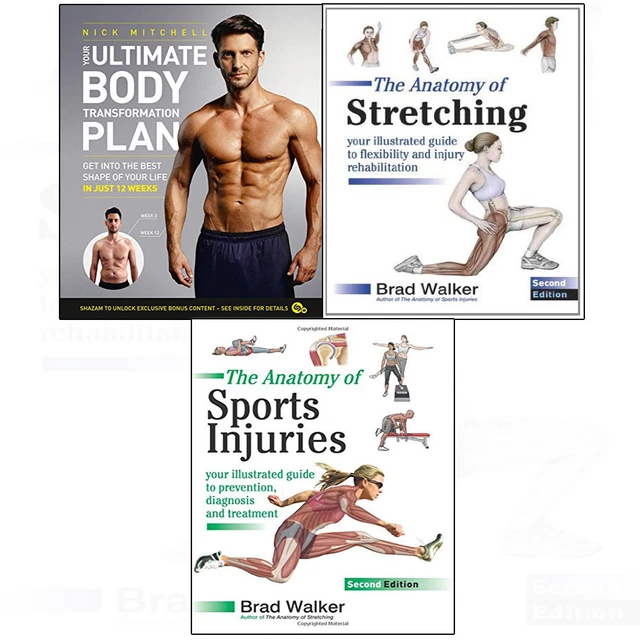 YOUR ULTIMATE BODY Transformation Plan:Anatomy ofStretching,3book ...