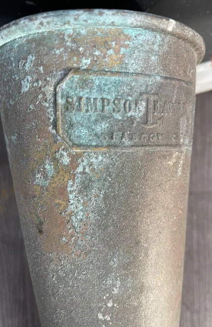 RARE VINTAGE SIMPSON & Lawrence of Glasgow Manufacturing Of Boat Items ...